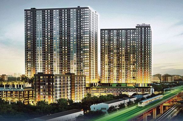 The Metropolis Samrong Interchange located in Samrong Nuea Sub District